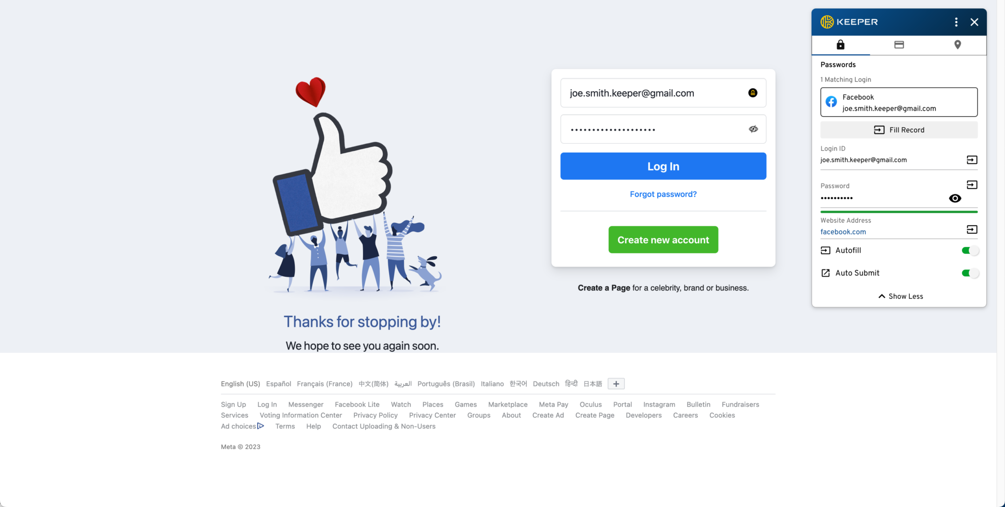 Keeper integration with Atera