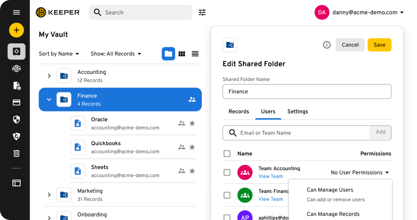 Keeper integration with Atera | All-in-one IT platform