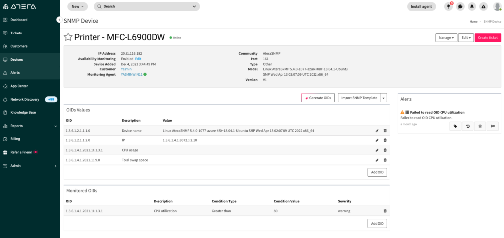 What is SNMP (Simple Network Management Protocol)? | Atera