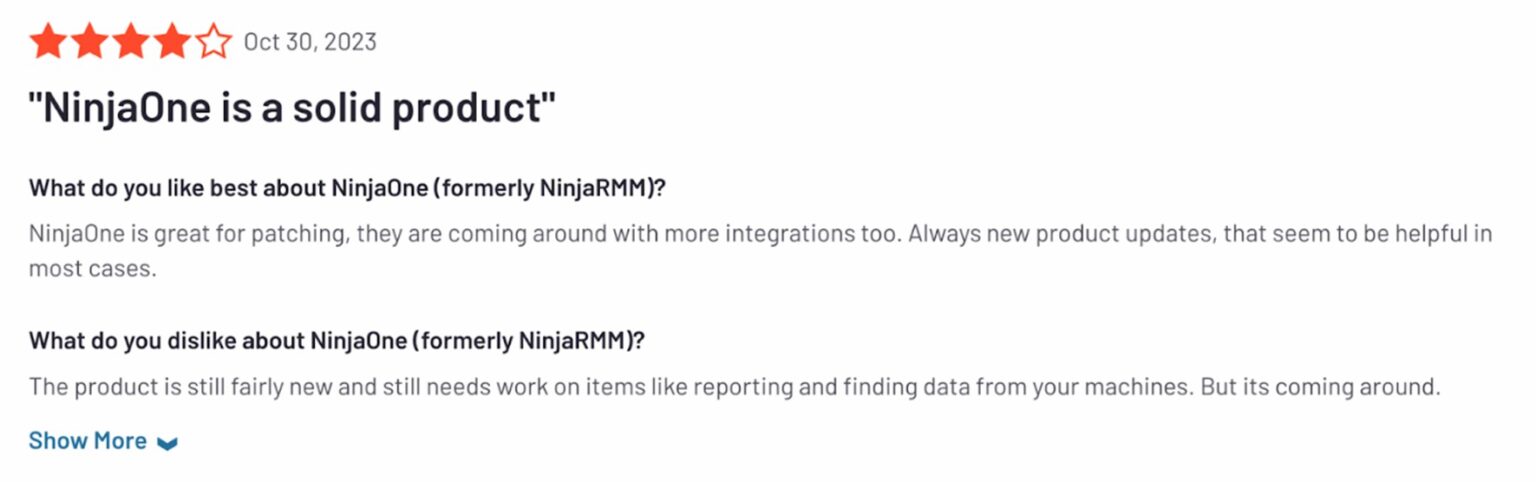 Top 11 NinjaOne alternatives for IT teams in 2024